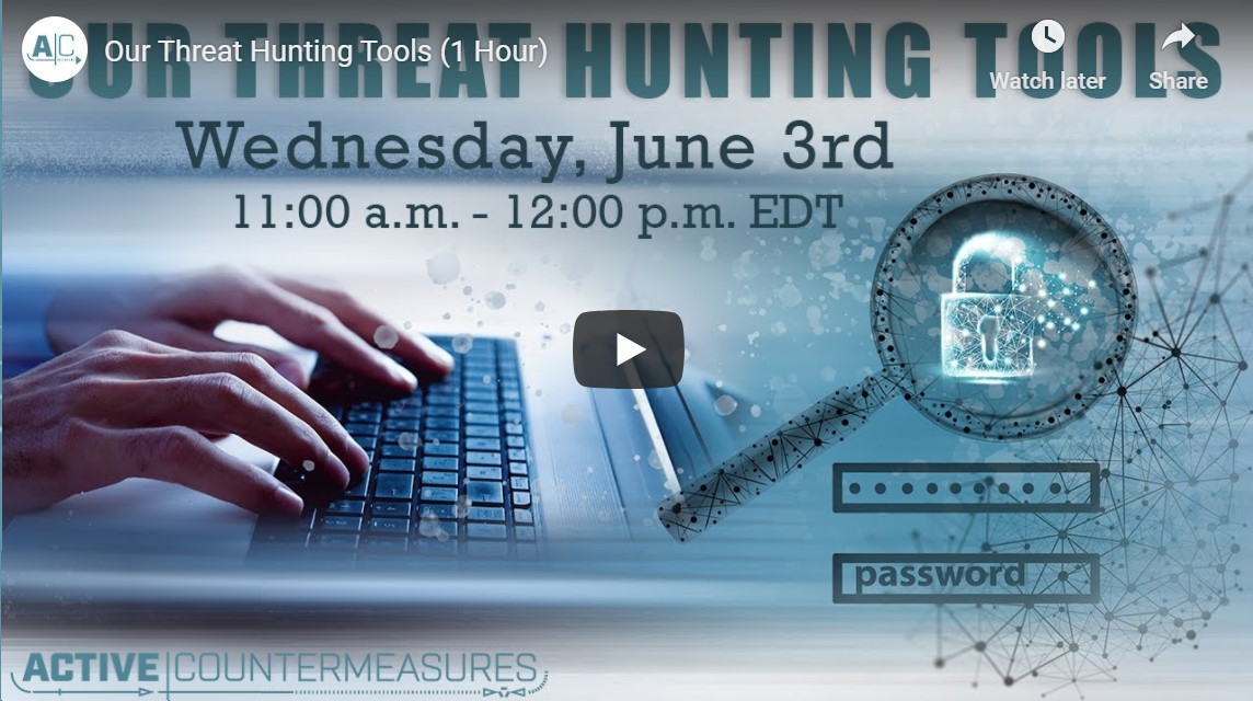 Webcasts - Active Countermeasures