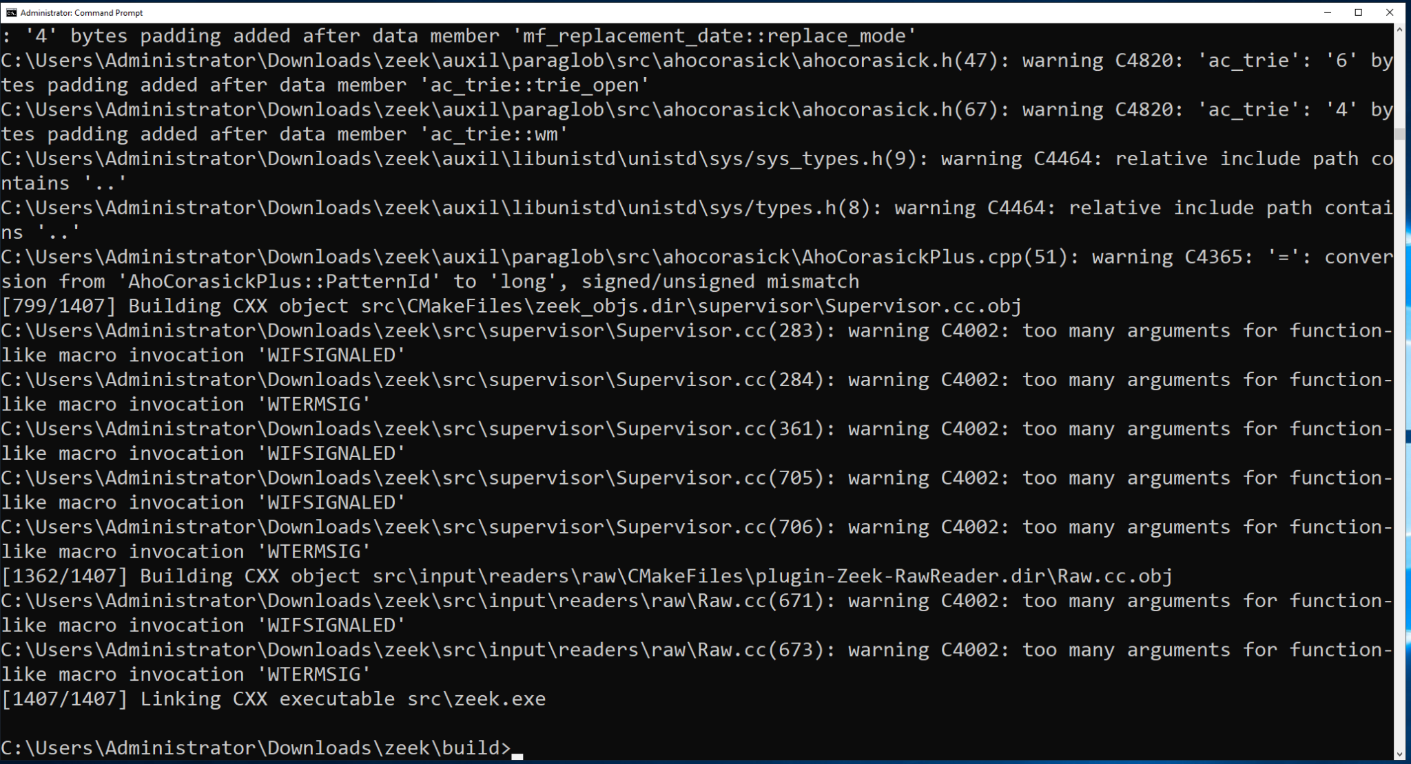 Building and Running Zeek on Windows Server 2022 - Active Countermeasures