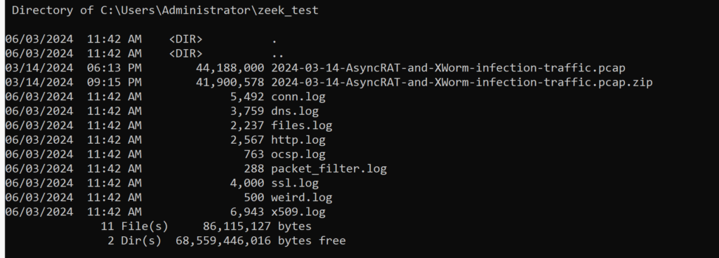 Building and Running Zeek on Windows Server 2022 - Active Countermeasures