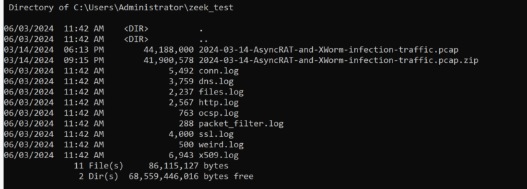 Building and Running Zeek on Windows Server 2022 - Active Countermeasures