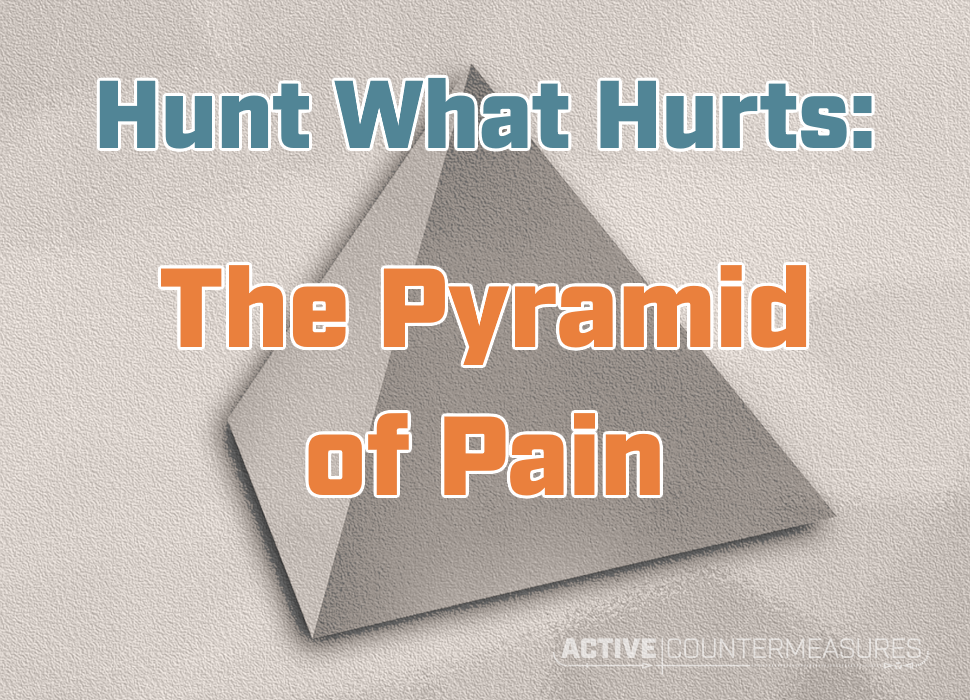 Hunt What Hurts: The Pyramid of Pain - Active Countermeasures
